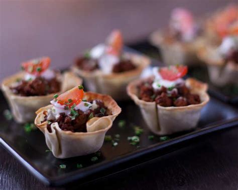 Mini Tacos Recipe Chefs Resource Recipes