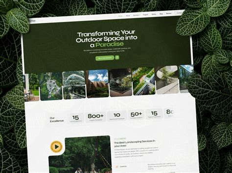 Landscaper Responsive Business Website Template By Real Mehedi