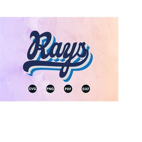 Rays Svg Rays Template Rays Stencil Baseball Ts Stick Inspire