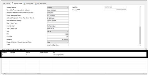 Revised Tds Return Tds Correction Statement