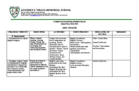 3 Year Development Plan Pdf Cognitive Science Cognition
