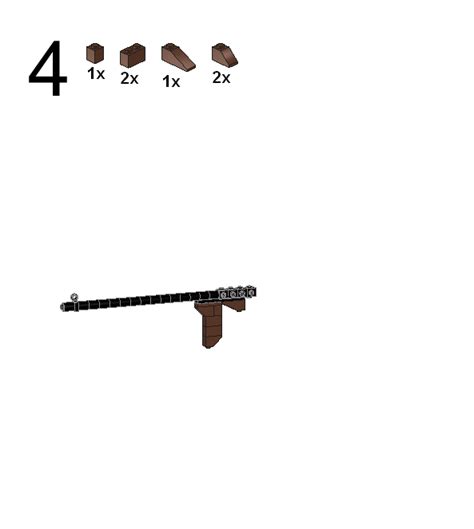 Mini Lego Tommy Gun Instructions