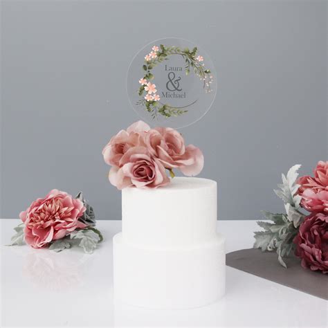 Artificial Flower Wedding Cake Topper Best Flower Site
