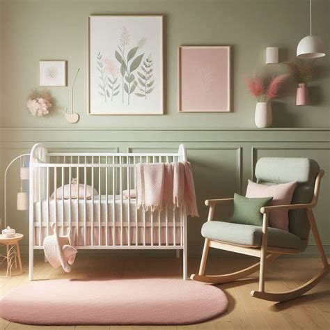 17 Sage Green And Pink Nursery Ideas That Will Wow You 🌸