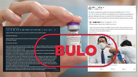 Japón No Ha Prohibido Las Vacunas Contra La Covid 19 Es Un Bulo