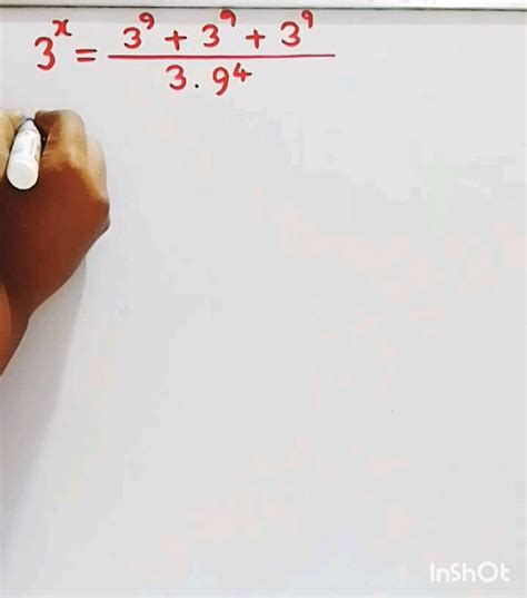 Exponential Math Problemsimplification Mathmathematicsmathproblem