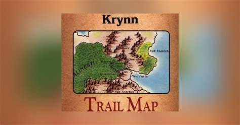Tm3 The World Of Krynn Trail Map Rpg Item Rpggeek