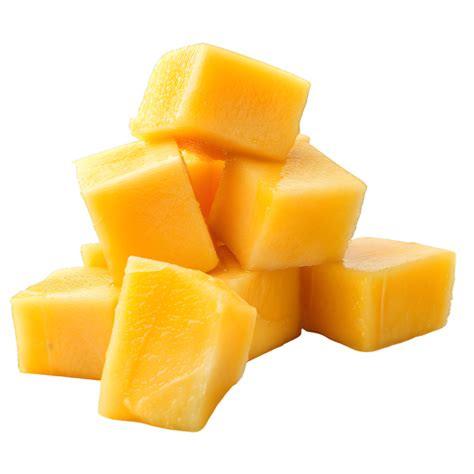 Fresh Mango Cubes 52349827 Png