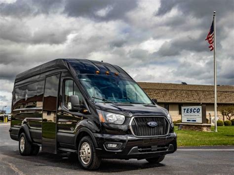 2024 Ford Transit Awd La West 13 Passenger Luxury Van Stock La2206