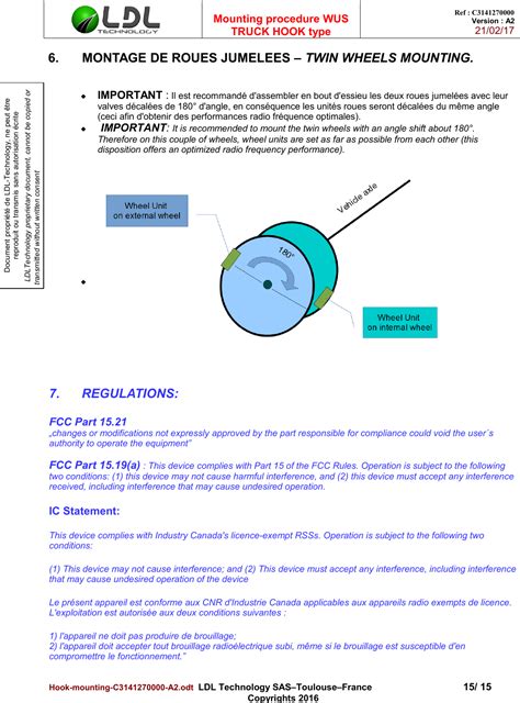 Ldl Technology 14127 Tire Pressure Monitoring Transmitter User Manual 3100410000
