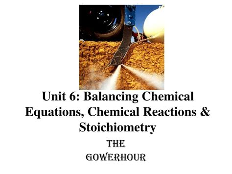 Ppt Stoichiometry In Chemical Reactions A Comprehensive Guide