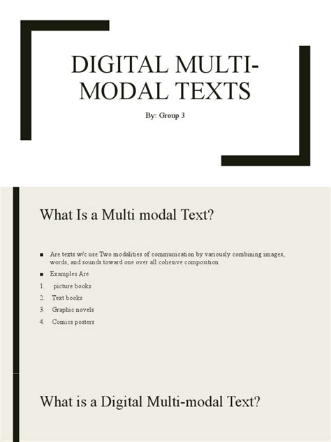 Digital Multi Modal Text Pdf