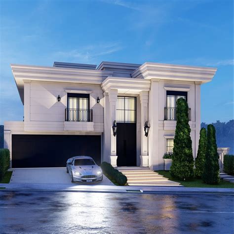 Projeto Arquitetura Residencial Neoclássico Green Park Italico