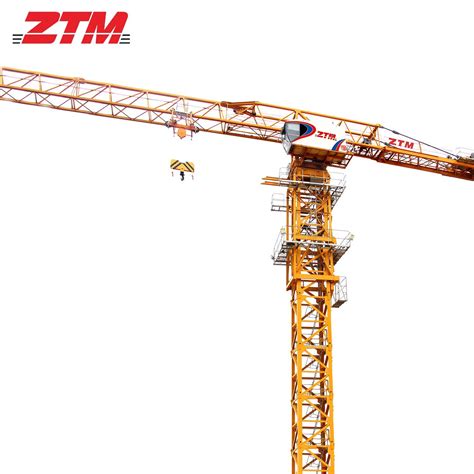 Ztm T366 20t Topless Tower Crane Erecting Itself Definition