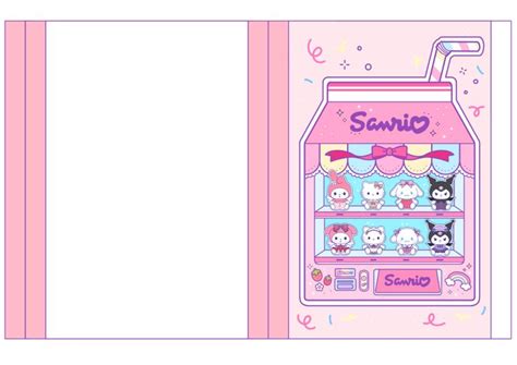 Eng 🌈산리오 랜덤 말랑이 만들기🌈 🍨무료 도안공유🍨 종이구관 그리는법 쉬운 만들기 페이퍼 크래프트 미니어쳐 종이인형 옷입히기 페이퍼크래프트 종이인형 산리오