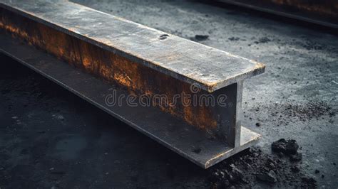 Photorealistic Metal Beam Stock Illustration Illustration Of Render