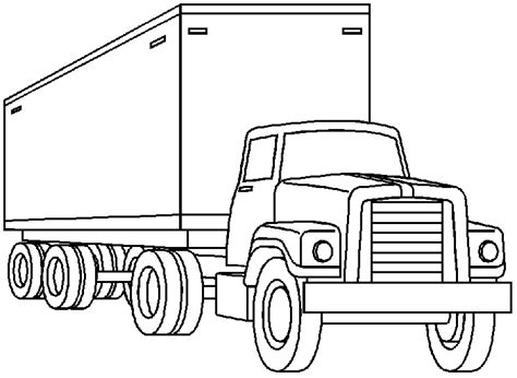 Free Black And White Truck Download Free Black And White Truck Png