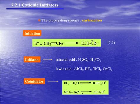 Ppt Chapter 7 Ionic Polymerization Powerpoint Presentation Free