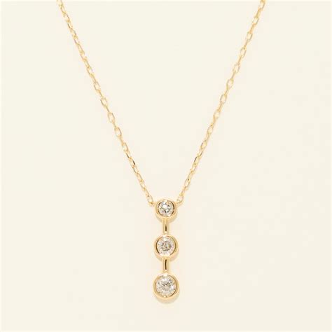 Diamond Necklace In 10kt Yellow Gold 14ct Tw Days Jewelers