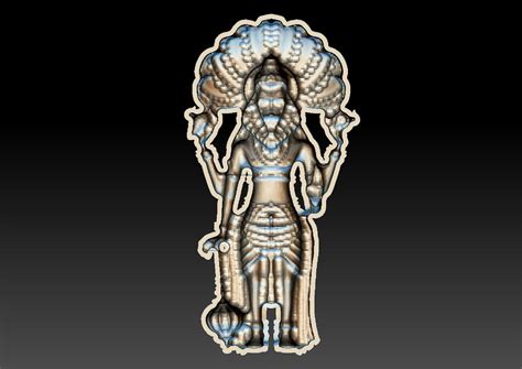 3d Narashimha Pendent Turbosquid 2174477