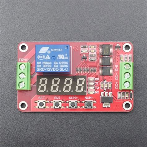 12v Dc Multifunction Self Lock Relay Plc Cycle Timer Module Delay Time Switch Rs1841 Rees52