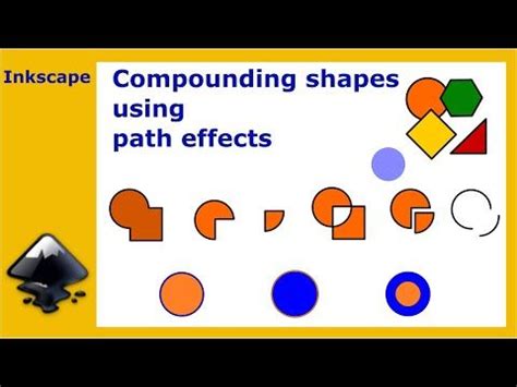 Compounding Vector Shapes In Inkscape