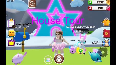 Roblox Ropets Superstar House Tour With Interactive Furniture Making