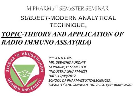 Radioimmunoassay Pptx Thyroid Disorders Endocrine And Metabolic