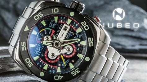 Nubeo Ingenuity Limited Edition Chronograph Quartz Nb 6056 11