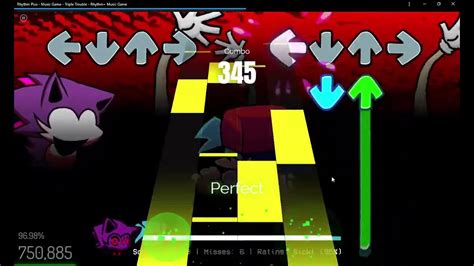 Rhythm Plus Triple Trouble Consoku Remix Fnf Youtube