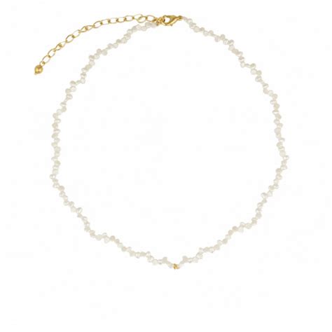 3 Charm Necklace Pearls Hannan Jewelry