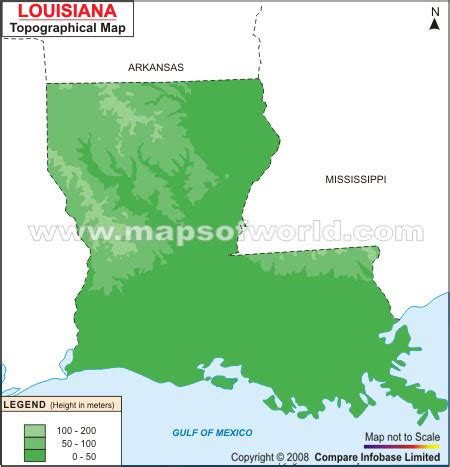Louisiana Topographic Maps