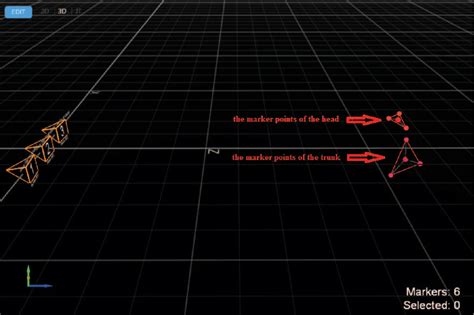Six Marker Points On The Torso Are Visualized Using Optitrack Motive Download Scientific