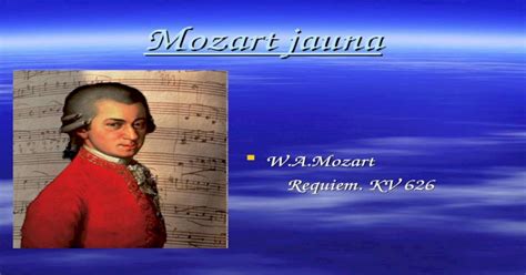 Mozart Jauna Ppt Powerpoint