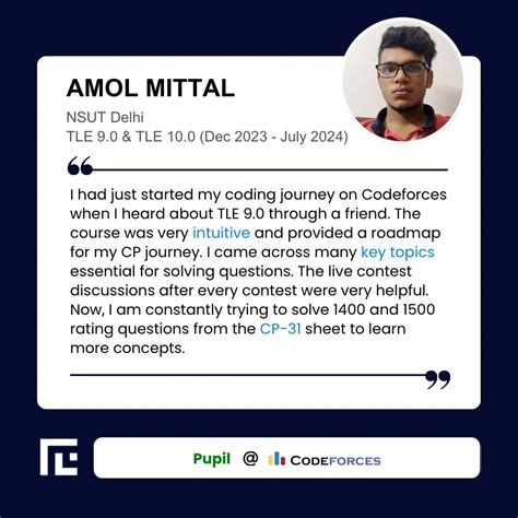 Tle Eliminators On Linkedin From A Beginner On Codeforces To Tackling