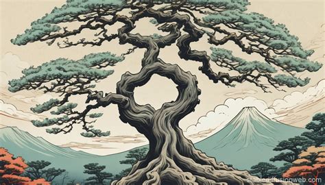 Ancient Tree In Ukiyo E Style Rendering Stable Diffusion Online