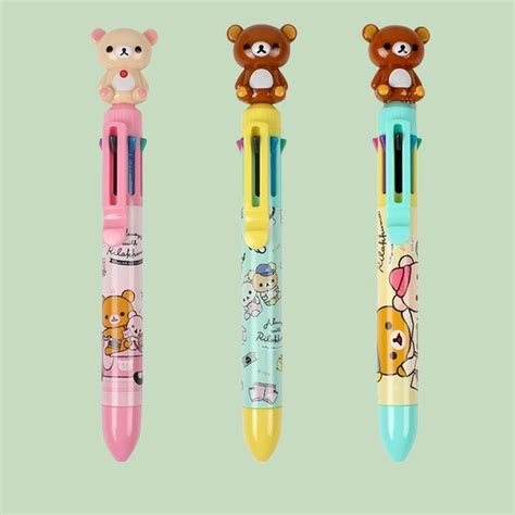 리락쿠마마스코트8색볼펜리락쿠마8색볼펜리락쿠마볼펜입체피규어볼펜피규어8색볼펜입체캐릭터볼펜신학기준비물어린이날선물초등학생신학기준비물귀여운볼펜예쁜볼펜8색볼펜이쁜