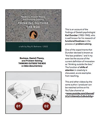 The Poetry Of Sight Gestalt Theory Attention And Problem Solving