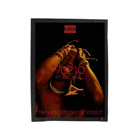 Travis Scott 90210 Cover Poster