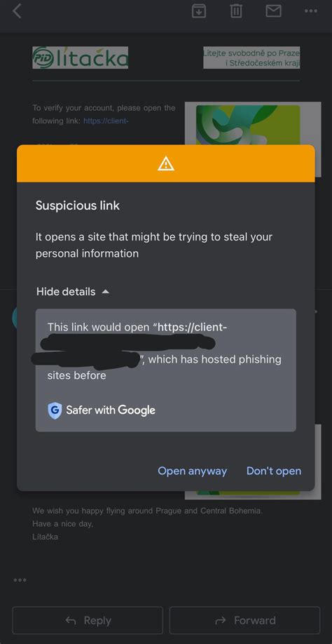 Pid Litacka Application Security Alert R Prague