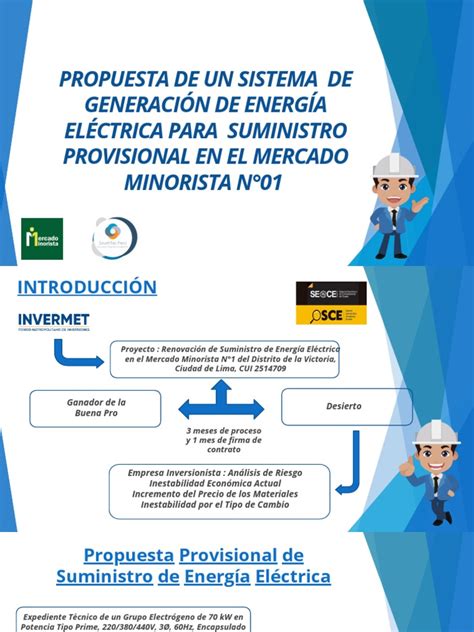Propuesta De Implementación De Un Sistema De Generación De Suministro
