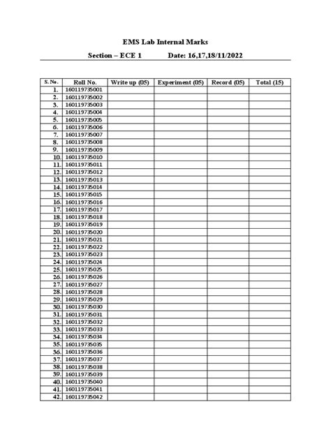 Ems Lab Internal Marks Pdf