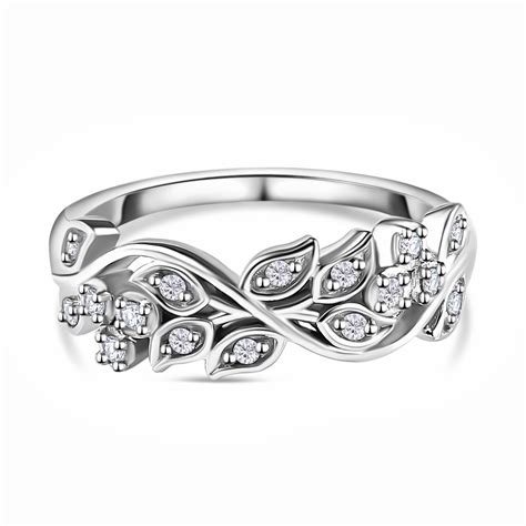 Alloro Klassischer Diamant Ring Shoplc