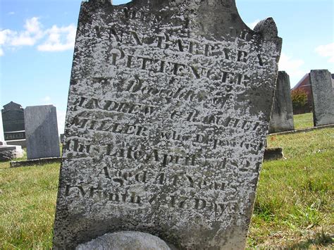 Anna Barbara Miller Pittenger 1780 1824 Find A Grave Memorial