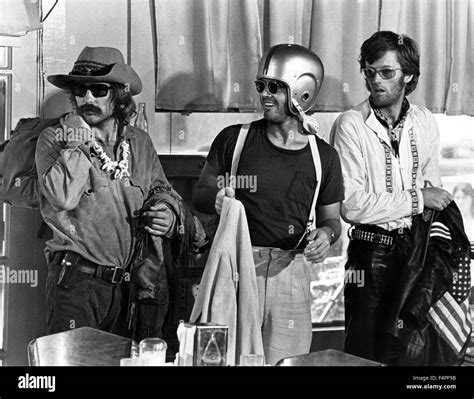 Dennis Hopper Jack Nicholson And Peter Fonda Easy Rider 1969