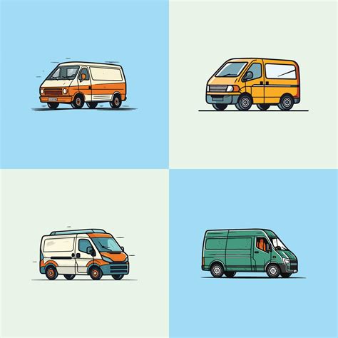 Van Vector Clip Art Illustration 29237379 Vector Art At Vecteezy