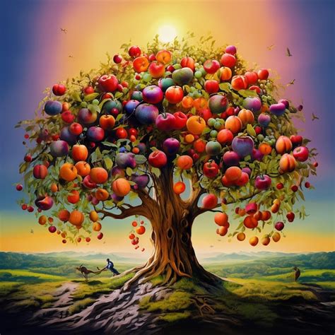 Premium Photo A Fruit Tree