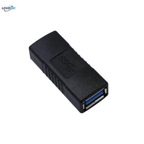 2pack Usb 30 Super Speed Type A Female To Type A Female Plug Adapter