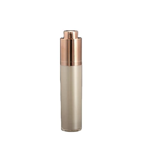 Wholesale As Luxury Golden Pump Sunscreen Container 50ml Airless Serum Bottle Airless Cosmetic