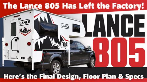 Lance 805 Launches From Lancaster Truck Camper Magazine
